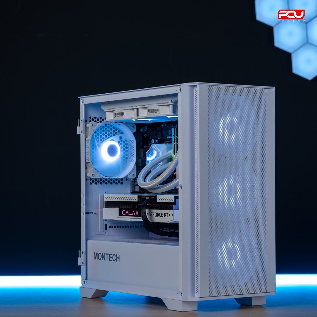 Full Set White Build / AMD RYZEN 5 5500 / NVIDIA RTX 2060 6GB / Gaming ...