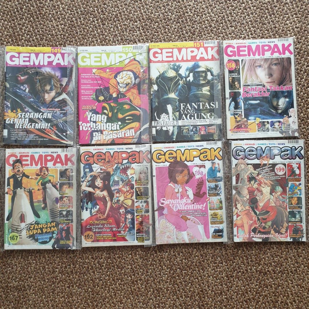 GEMPAK KOMIK, Hobbies & Toys, Books & Magazines, Comics & Manga on ...