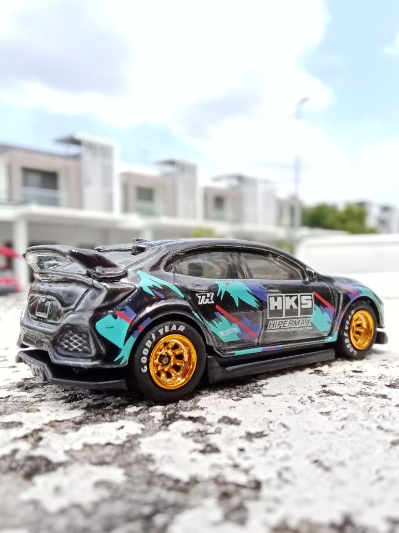 Honda Civic Type R HKS Super Treasure Hunt STh Hot Wheels, Hobbies ...