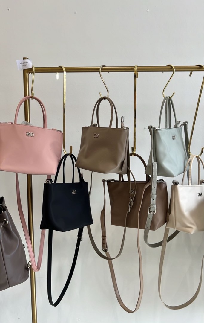 House of Little Bunny: Mini Della Nylon PU, Women's Fashion, Bags ...