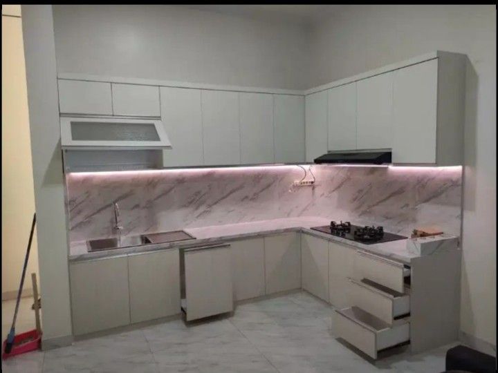 KITCHEN SET MINIMALIS MODERN CUSTOM, Perabotan Rumah di Carousell