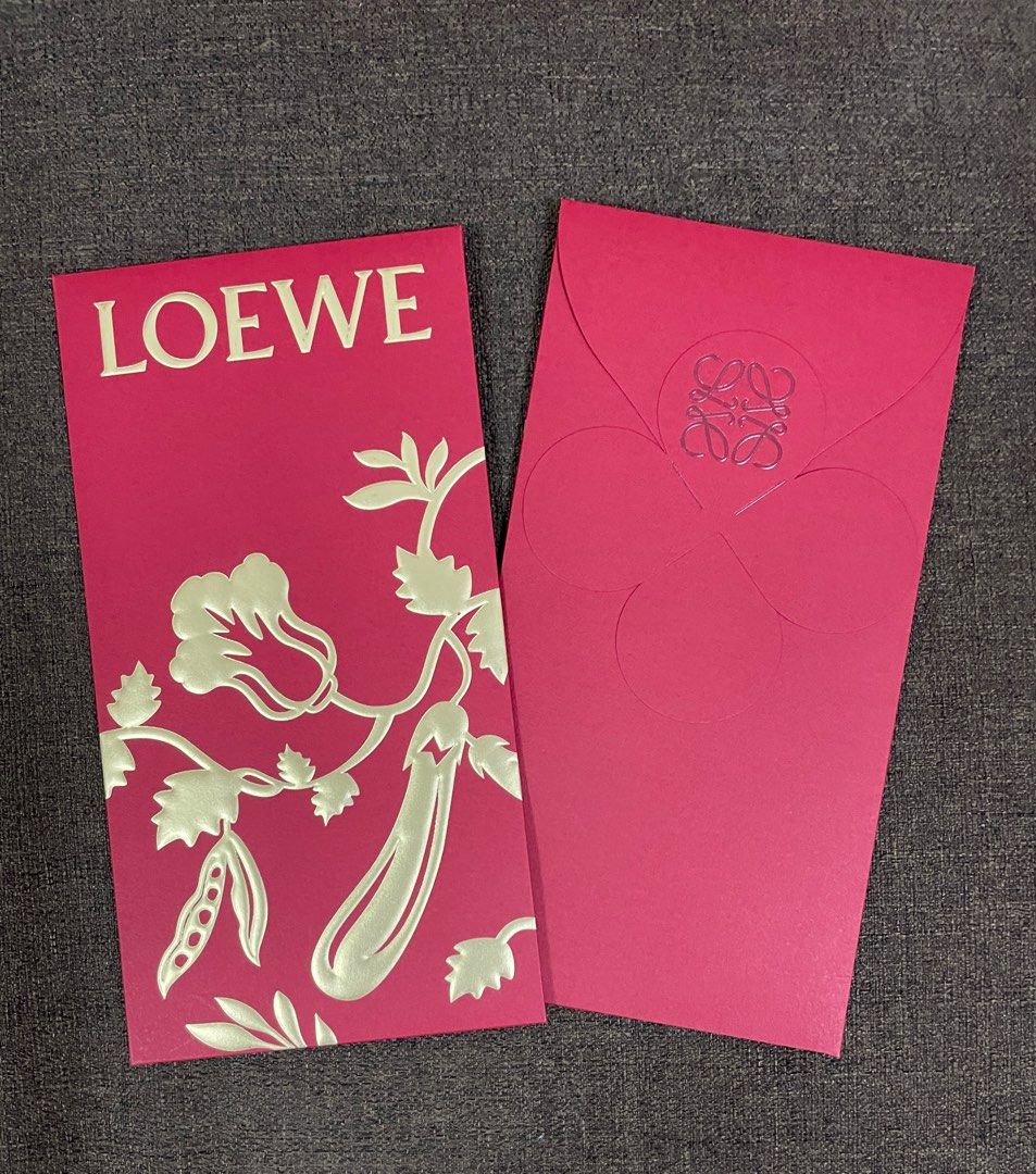 Loewe 2024 Red Packets, Hobbies & Toys, Stationery & Craft, Art ...