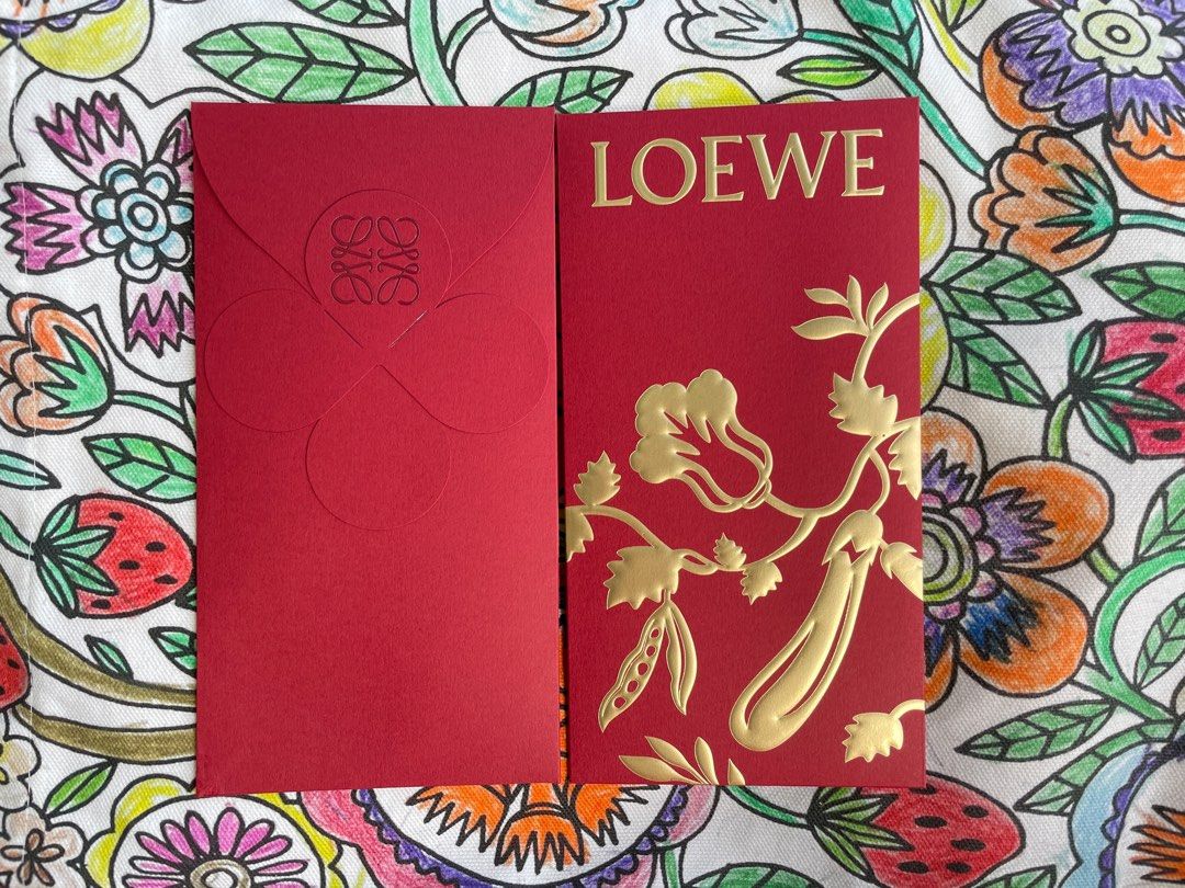 Loewe 2024 Red Packets, Hobbies & Toys, Stationery & Craft, Art ...