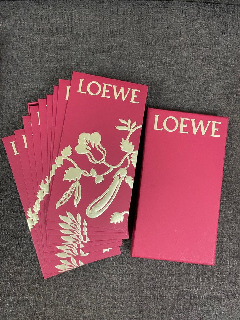 Loewe 2024 Red Packets, Hobbies & Toys, Stationery & Craft, Art ...