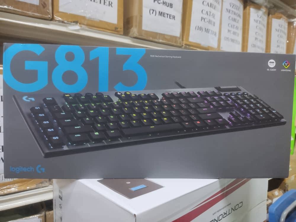 LOGITECH G813 LIGHTSYNC RGB MECHANICAL GAMING KEYBOARD, Computers ...
