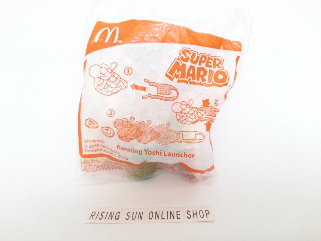 MCdo toys Super Mario Collectible figures mcdonalds happy meal, Hobbies ...