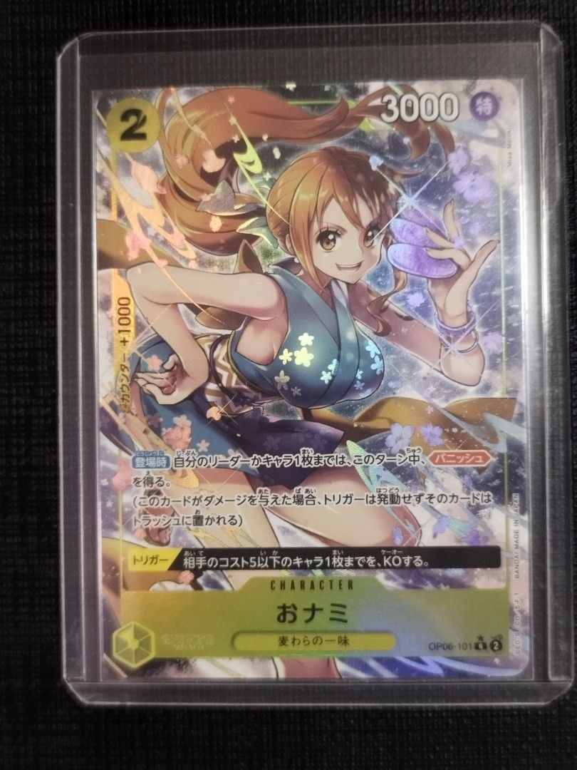 OPTCG Onami (Parallel) OP06-101, Hobbies & Toys, Toys & Games on Carousell