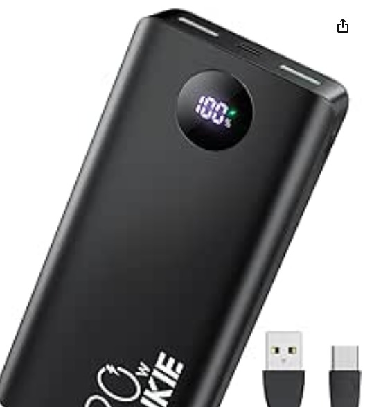 PAIKIE Power Bank PD 20W Fast Charging Battery Pack with USB C ...