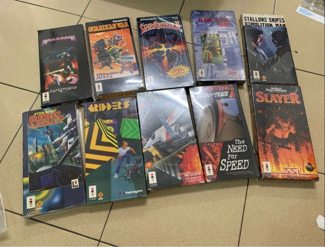 Panasonic 3DO long box games (new and used), Video Gaming, Video Games ...