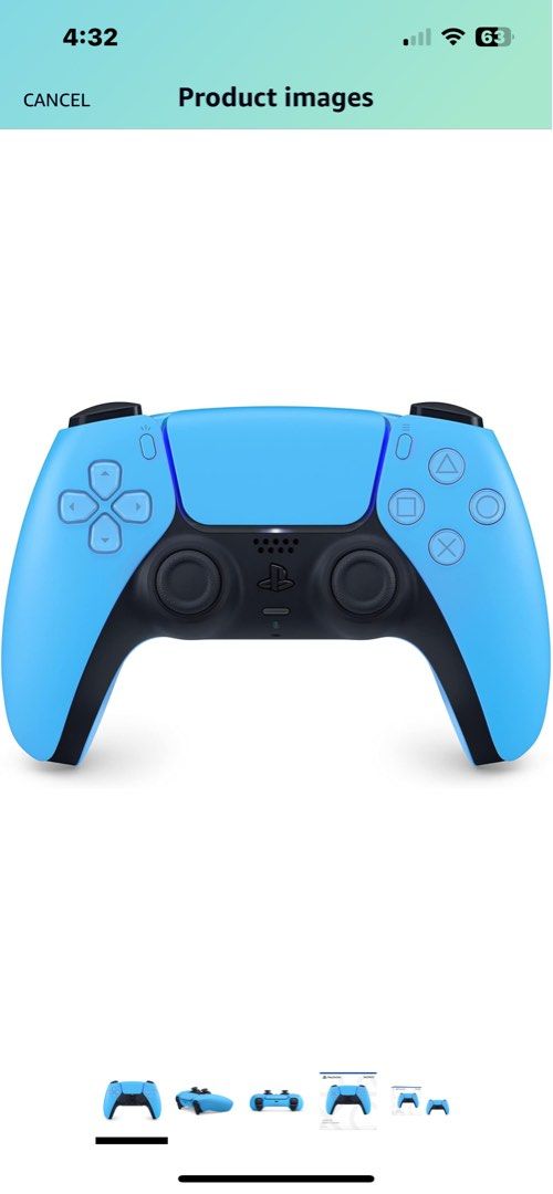 PlayStation DualSense Wireless Controller - Starlight Blue ...