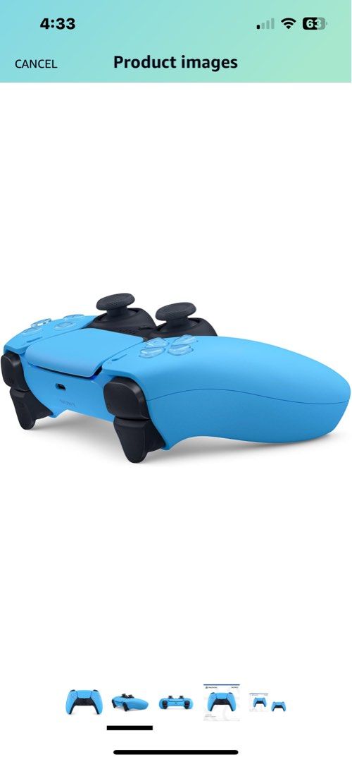PlayStation DualSense Wireless Controller - Starlight Blue ...