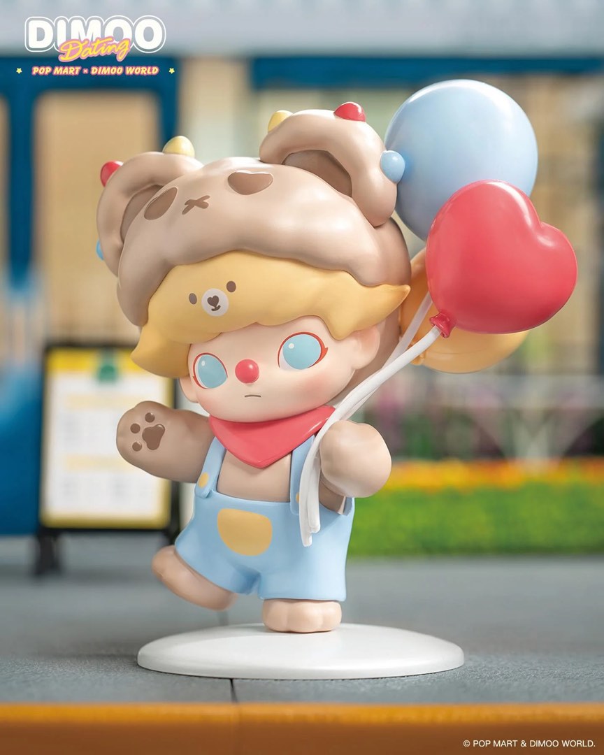 Popmart - dimoo ( romantic balloon), Hobbies & Toys, Toys & Games on ...