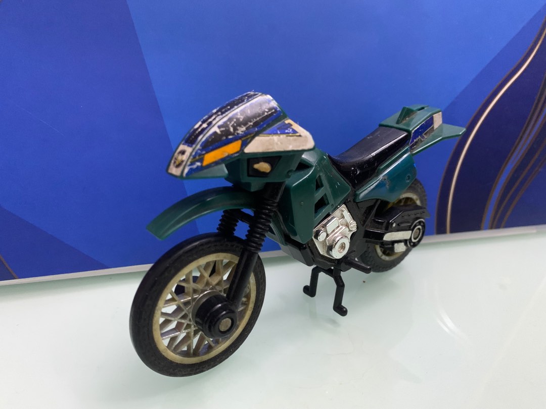 Power Rangers Chikyu Sentai Fiveman Fiveman Hawk Arrow 2 Blue Bike ...