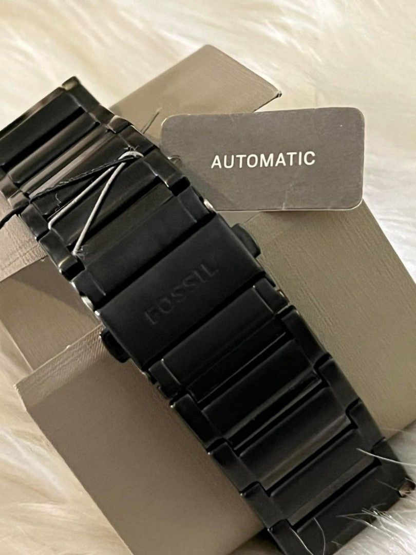 (Pre-Order) Fossil Evanston Automatic Men's Watch BQ2621, Men's Fashion ...