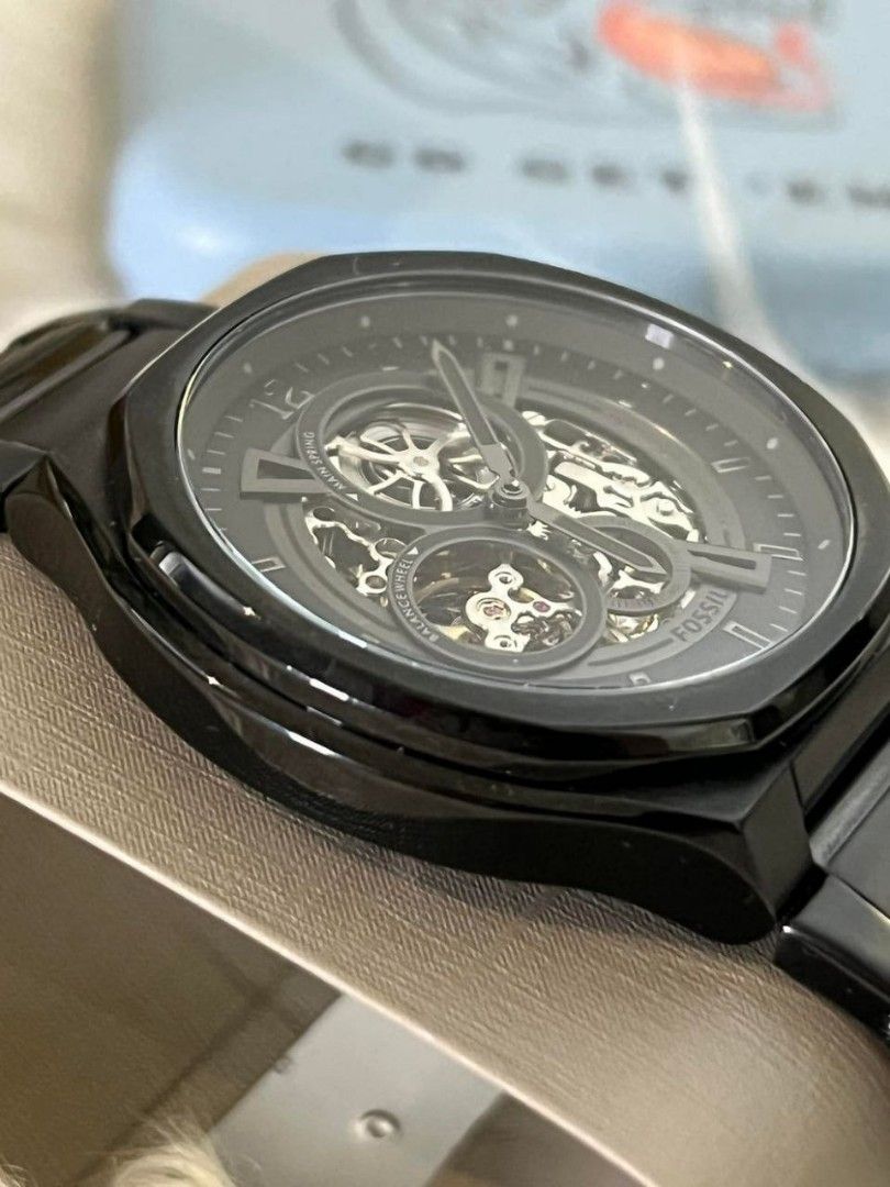 (Pre-Order) Fossil Evanston Automatic Men's Watch BQ2621, Men's Fashion ...