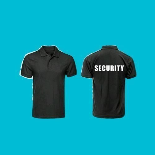 [SG LOCAL] Black Security Polo T Shirt / Security Polo Tee / Security Shirt / Security Uniform ...