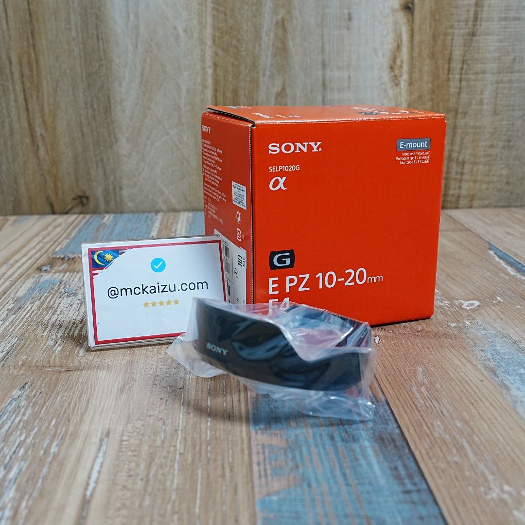 Sony 10-20mm F/4 PZ G Lens E-Mount SELP1020G | The World's smallest ...