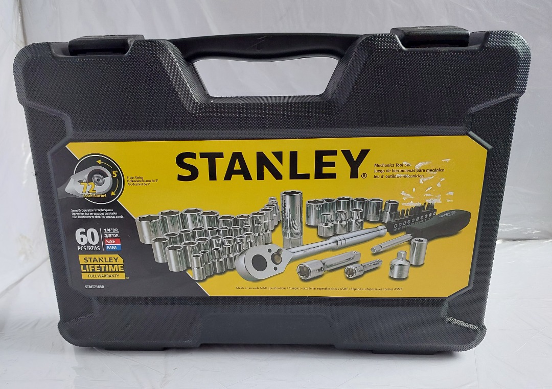 Stanley Mechanics Tool Set 60 Piece NewUSA, Mobile Phones & Gadgets ...