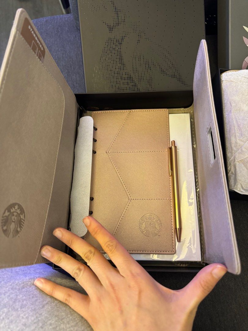 Starbucks stationary notebook 2024, Women's Fashion, Bags & Wallets ...