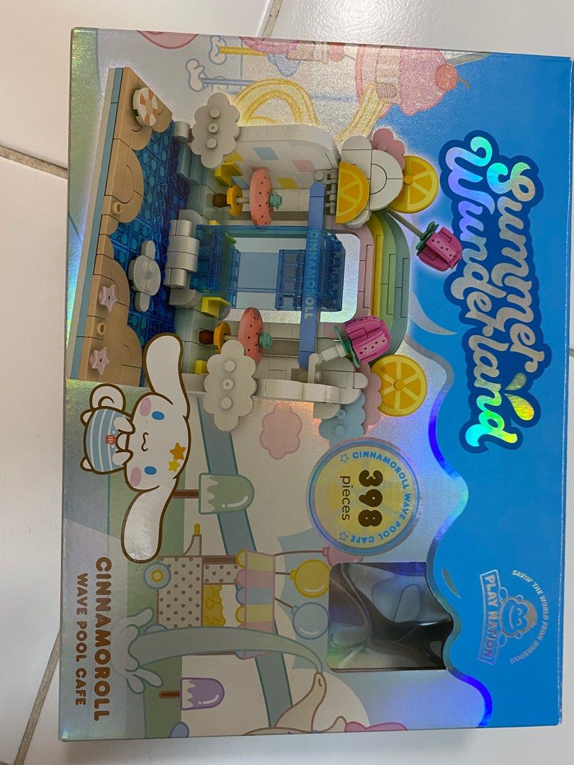 Summer wonderland cinnamoroll building block, Hobbies & Toys, Toys ...
