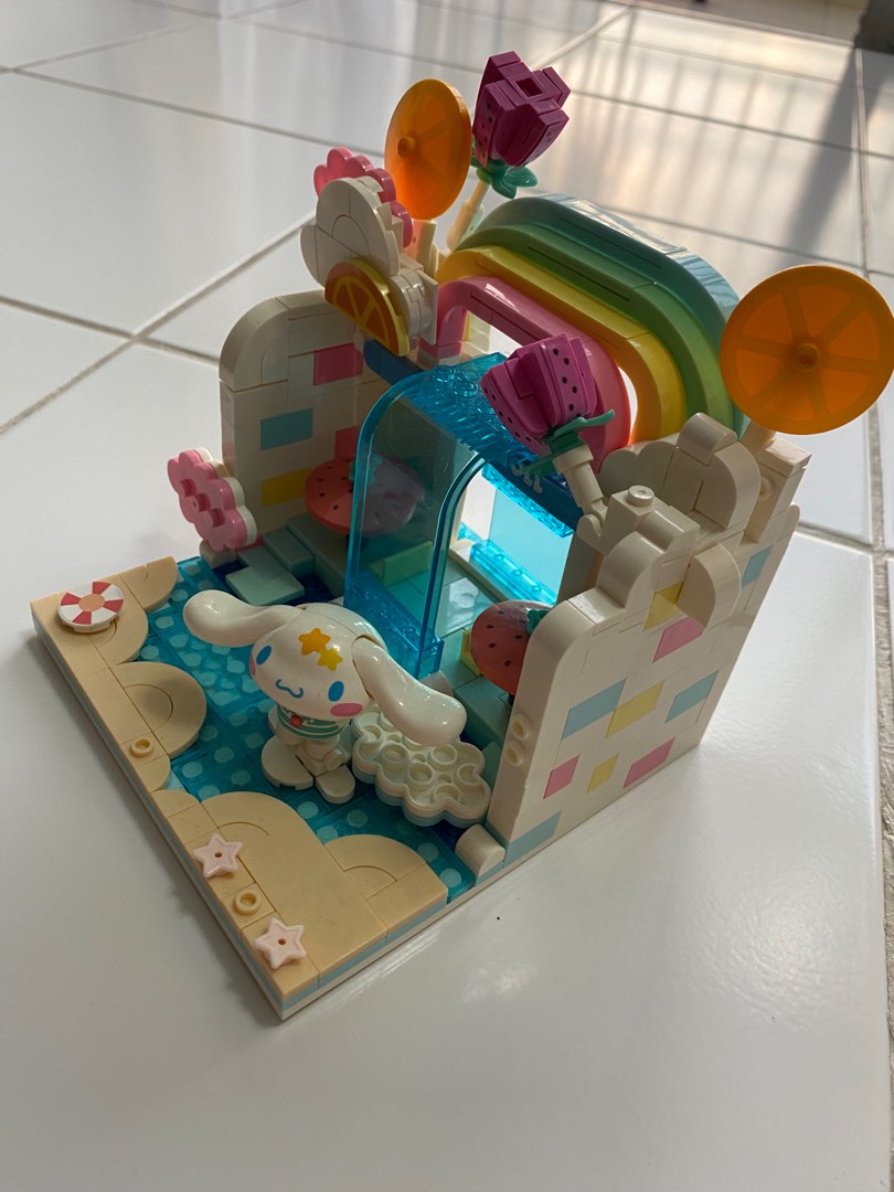 Summer wonderland cinnamoroll building block, Hobbies & Toys, Toys ...