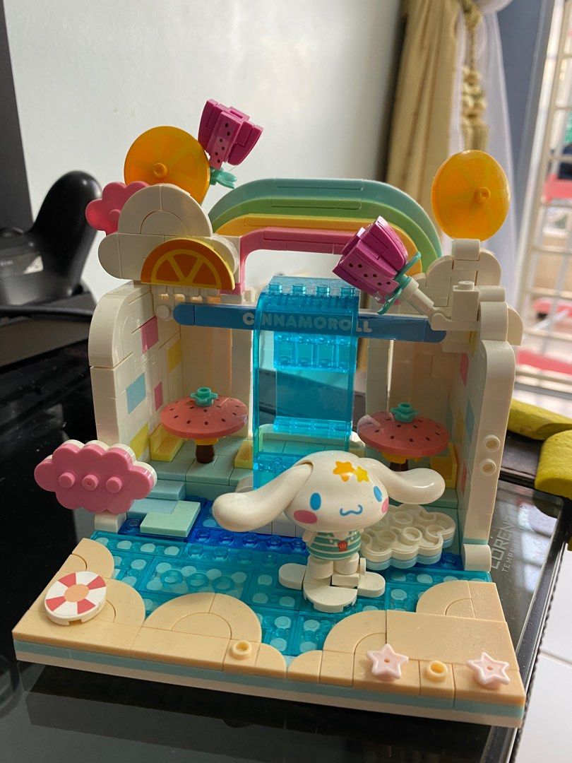 Summer wonderland cinnamoroll building block, Hobbies & Toys, Toys ...
