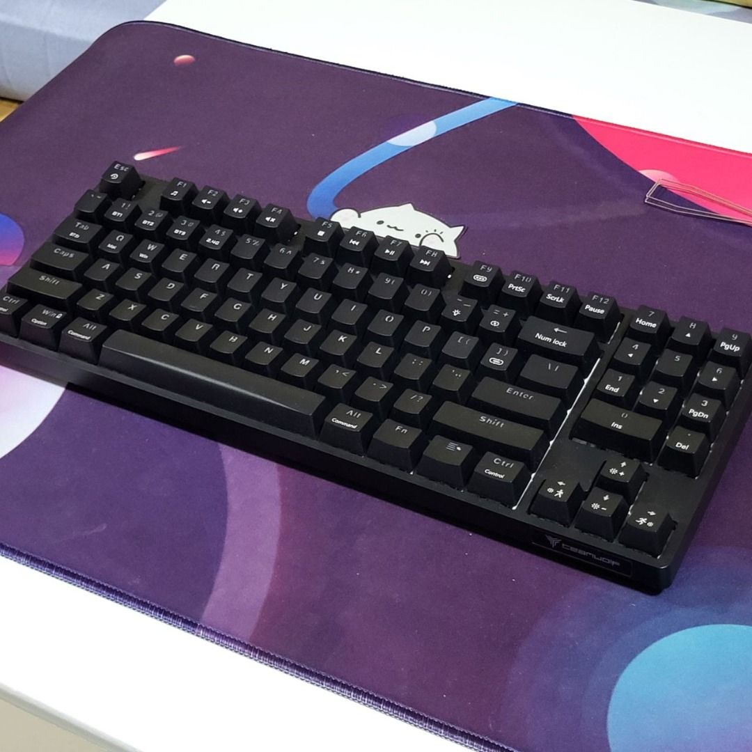 TEAMWOLF LM89 小鍵盤 黑色 特殊配列 類87鍵 客製化鍵盤, 電腦＆科技, 電腦周邊及配件, 電腦鍵盤及相關產品 - Carousell