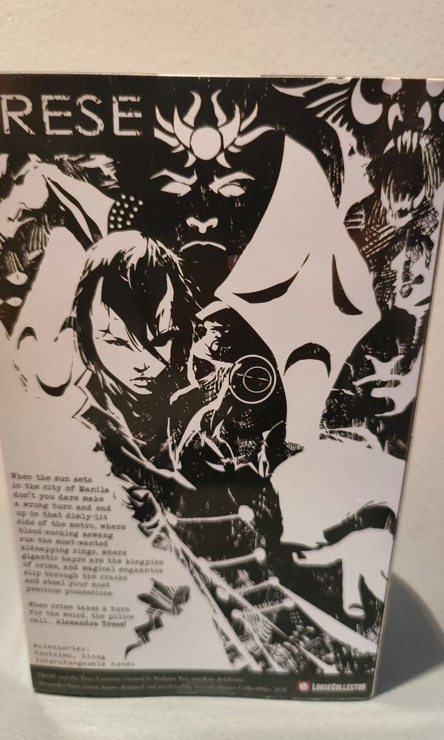 Trese 6 inch figure sinag version limited toycon ph 2022 signed by ...