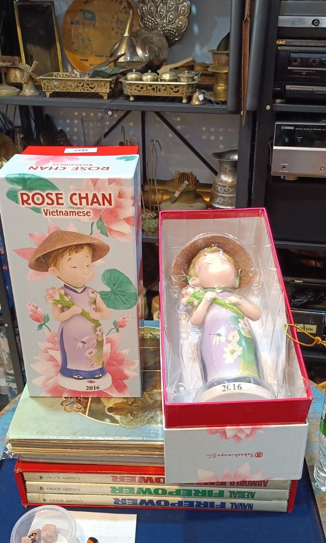 Vintage rose Chan vietnamese Takashimaya NOS, Hobbies & Toys ...