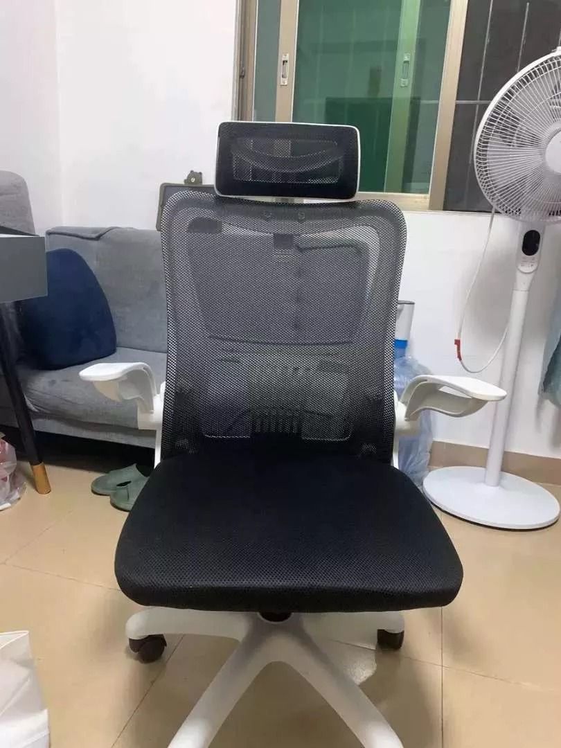 Adjustable Office Chair Korean Computer Chair Mesh High Back Study ...