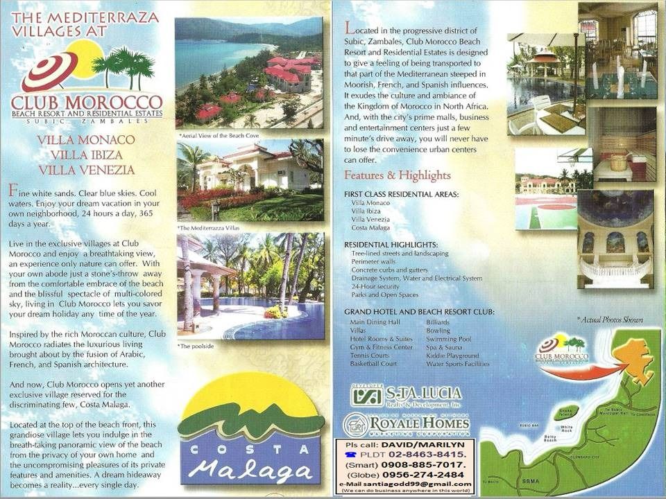 BEACH FRONT 1,000 SQM CLUB MOROCCO, SUBIC, ZAMBALES, Property, For Sale ...