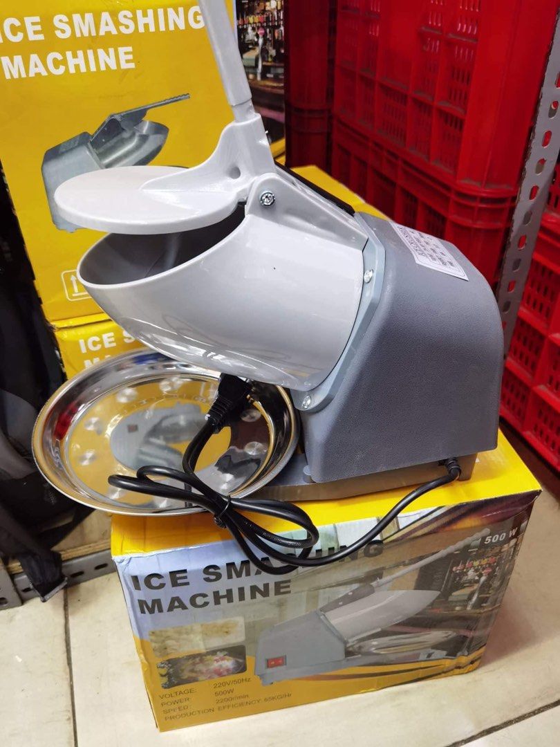 Brand new Heavy Duty Ice Smashing Machine Electric Metal Ice Crusher ...