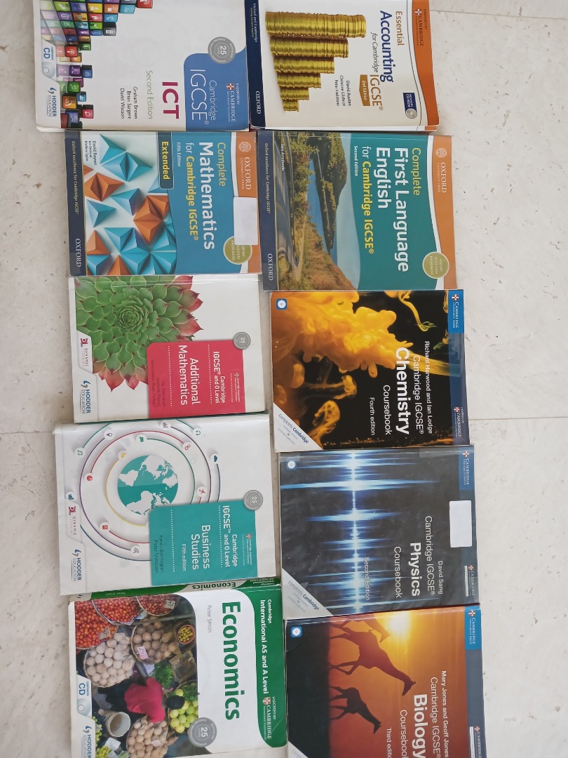 Cambridge IGCSE Textbooks, Hobbies & Toys, Books & Magazines, Textbooks ...