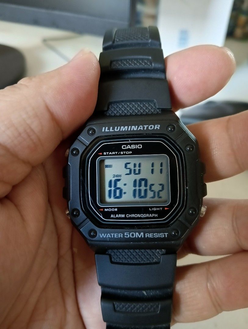 Casio w218h original, Men's Fashion, Watches & Accessories, Watches on ...