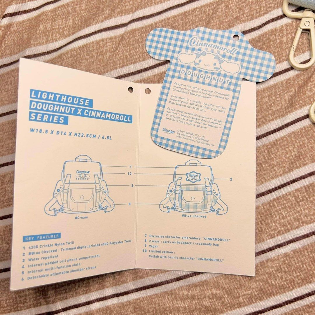 Cinnamoroll Lighthouse Doughnut Bag, Women's Fashion, Bags & Wallets ...