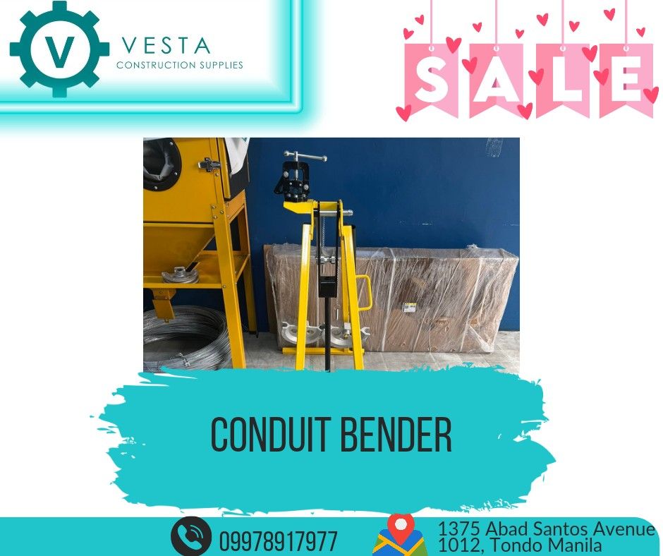 Conduit Bender, Commercial & Industrial, Construction Tools & Equipment ...