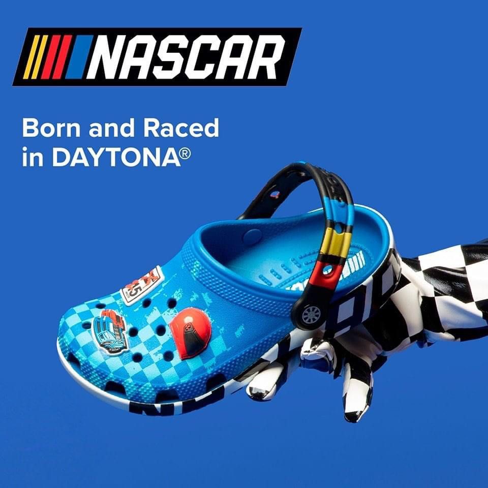 Crocs x Nascar Collab, Men's Fashion, Footwear, Sneakers on Carousell
