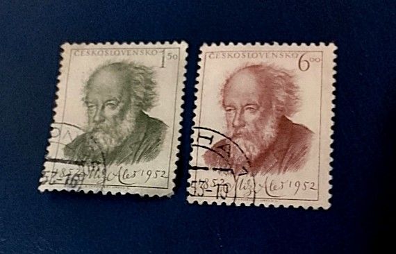 Czechoslovakia 1952 - The 100th Anniversary of the Birth of Mikulas ...