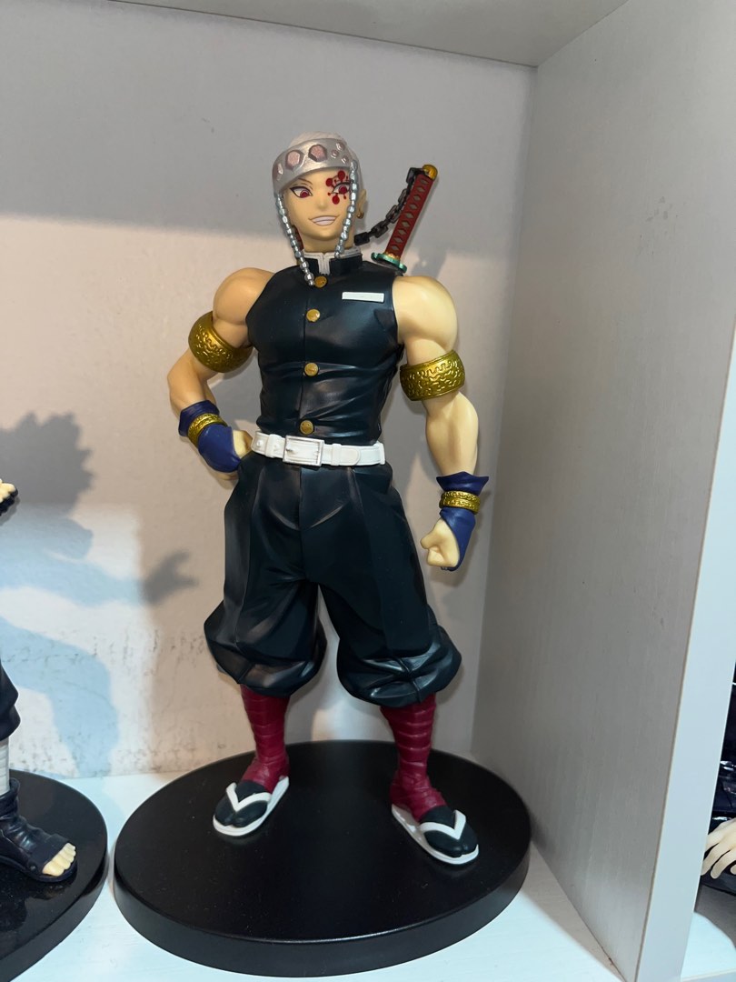 Demon Slayer Tengen Uzui anime figurine, Hobbies & Toys, Toys & Games ...