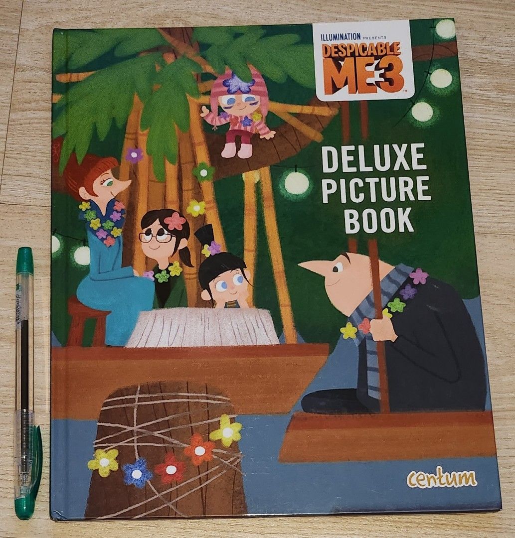 DESPICABLE ME 3: DELUXE PICTURE BOOK, Hobbies & Toys, Books & Magazines ...