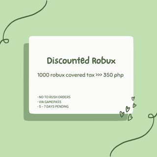 robux via gamepass - View all robux via gamepass ads in Carousell Philippines