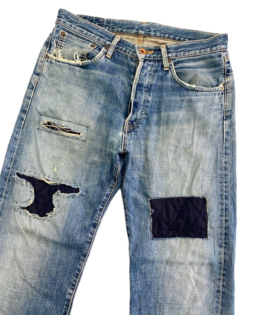 Edwin 505X Selvedge, Men's Fashion, Bottoms, Jeans on Carousell