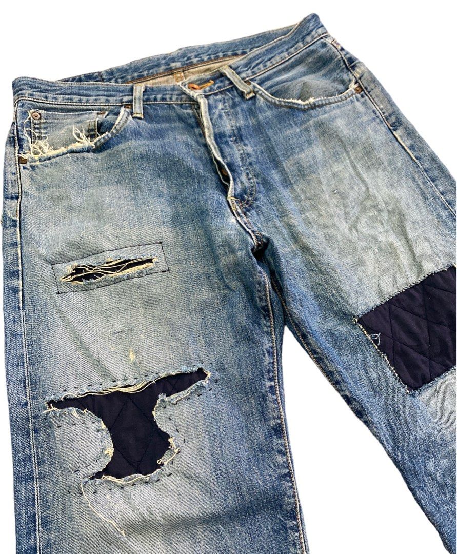 Edwin 505X Selvedge, Men's Fashion, Bottoms, Jeans on Carousell