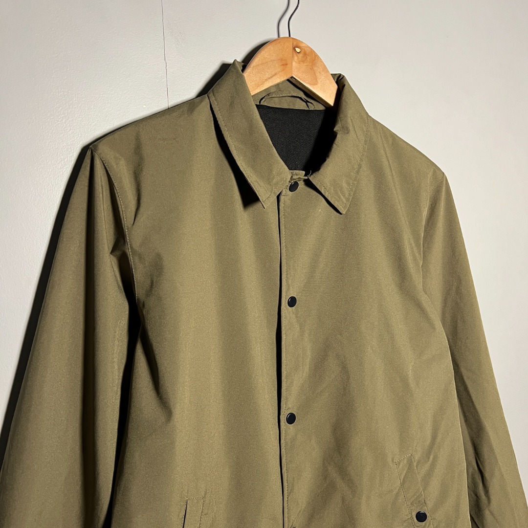 GU by Uniqlo Coach Jacket 'Olive Green', Men's Fashion, Coats, Jackets ...