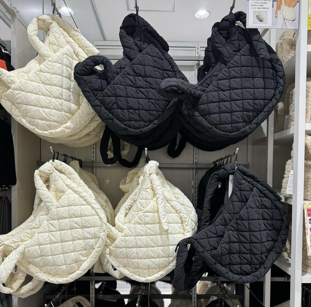 GU Puffer Bag, Women's Fashion, Bags & Wallets, Cross-body Bags on ...