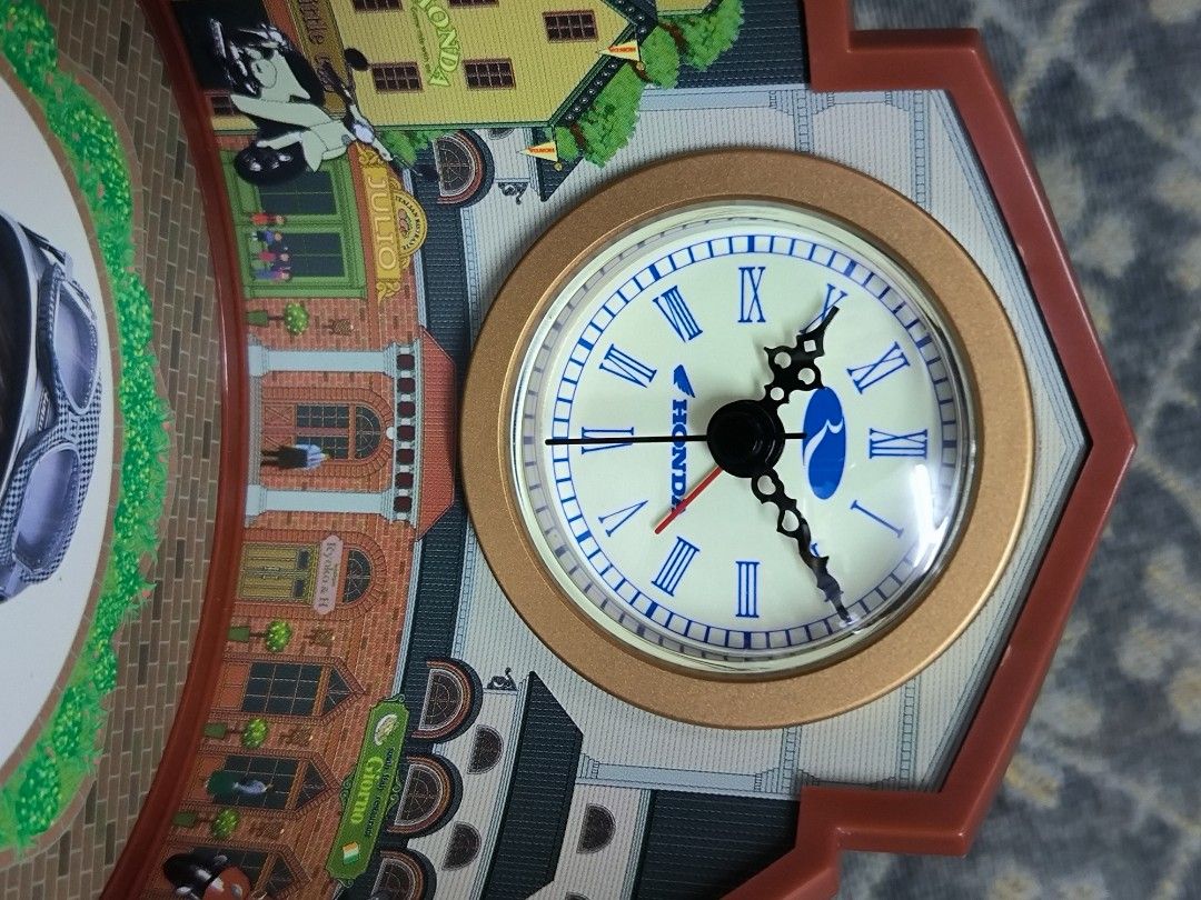 Honda clock, Furniture & Home Living, Home Decor, Clocks on Carousell