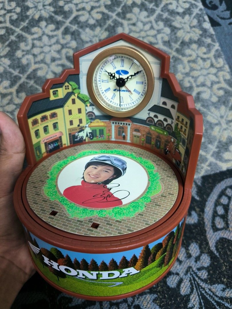 Honda clock, Furniture & Home Living, Home Decor, Clocks on Carousell