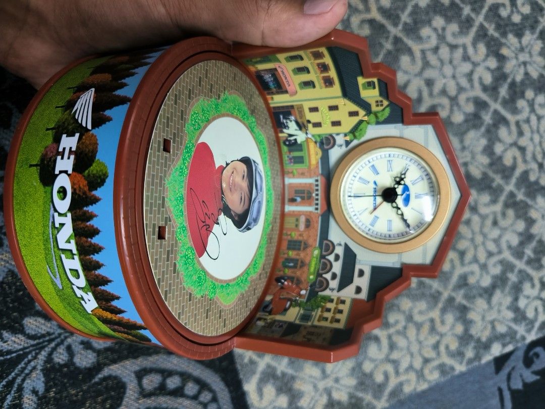 Honda clock, Furniture & Home Living, Home Decor, Clocks on Carousell