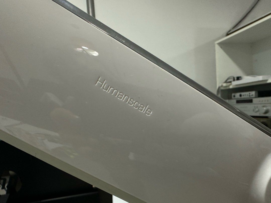 Humanscale twin monitor arm bolt through unit, Computers & Tech, Desktops on Carousell