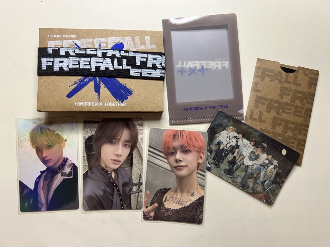 [Instocks] TXT - Freefall Weverse Album, Hobbies & Toys, Memorabilia ...